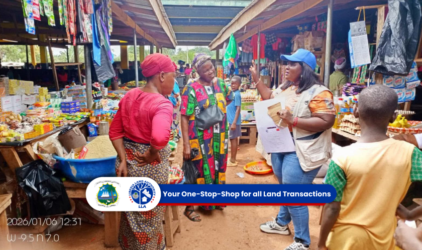 LLA Bong County Office Takes Land Reform Message to the Streets ...